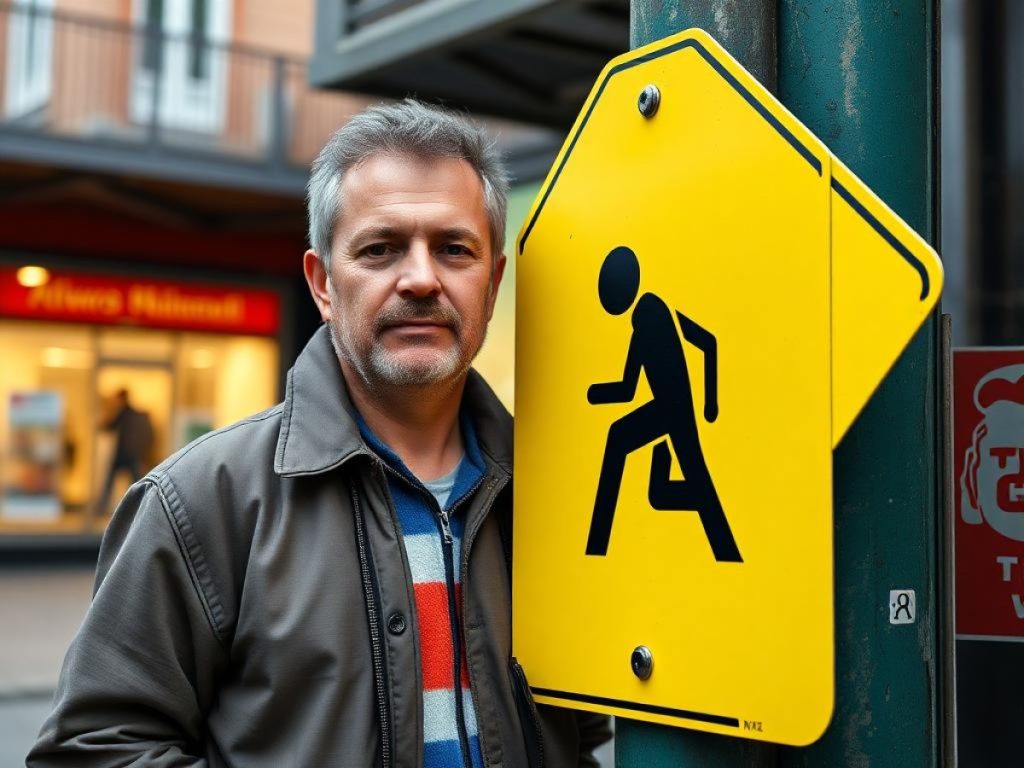 ¡Imperdible! Hombre desafía a su ciudad "anti-diversión" con señales ...